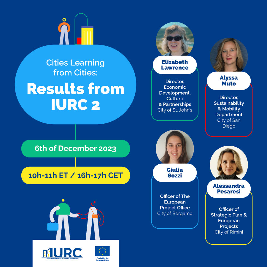 Cities Learning from Cities: Results from IURC NA 2 – International ...